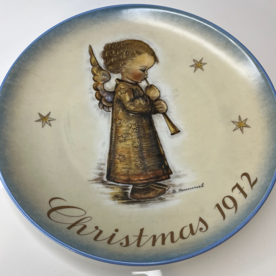 60 - 1972 B Hummel Christmas Plate