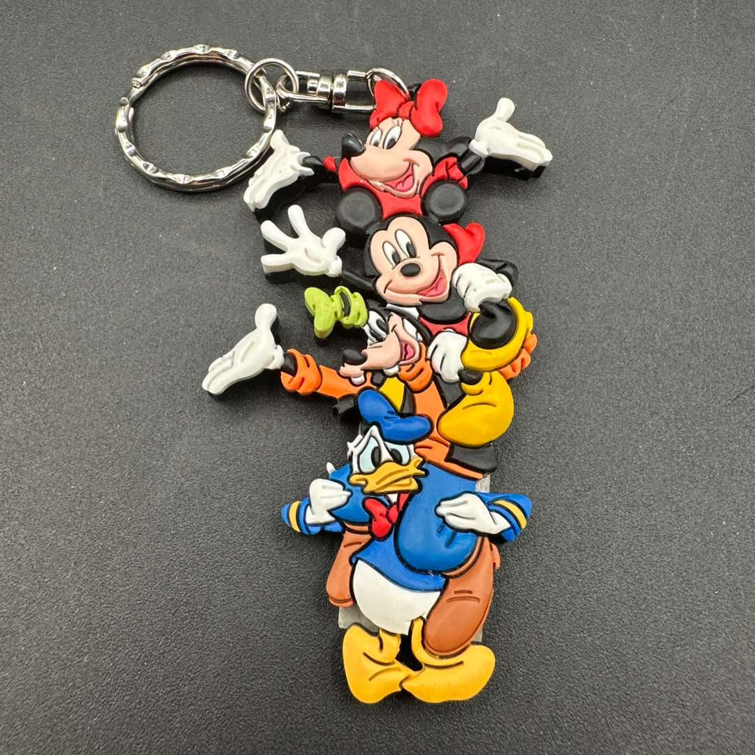 Walt Disney Stacked Character Keychain, 6”