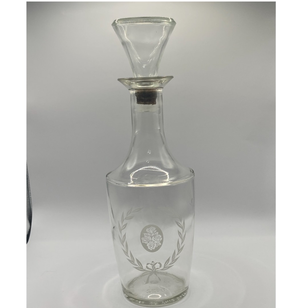 1960’s Four Roses Whiskey Decanter, 12”+/- Tall