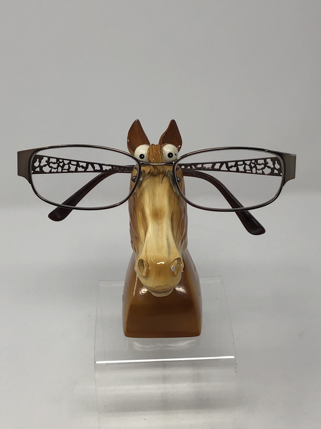 Comical Horse Head Eyeglasses Holder
