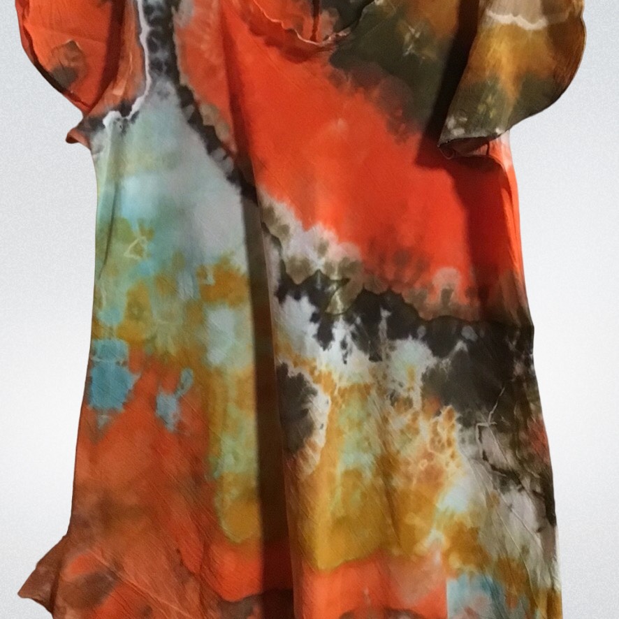 Tie Dye Ladies 2X Geode Design