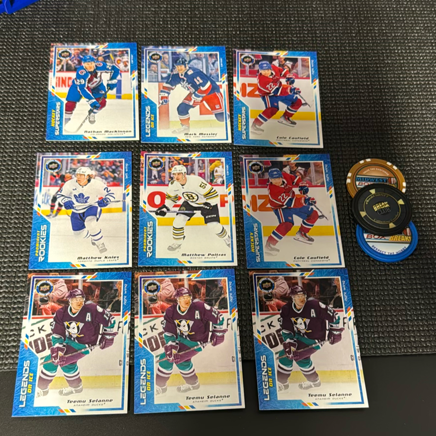 2024 National Hockey Card Day 9- Card Lot Nathan Mackinnon, Mark ...