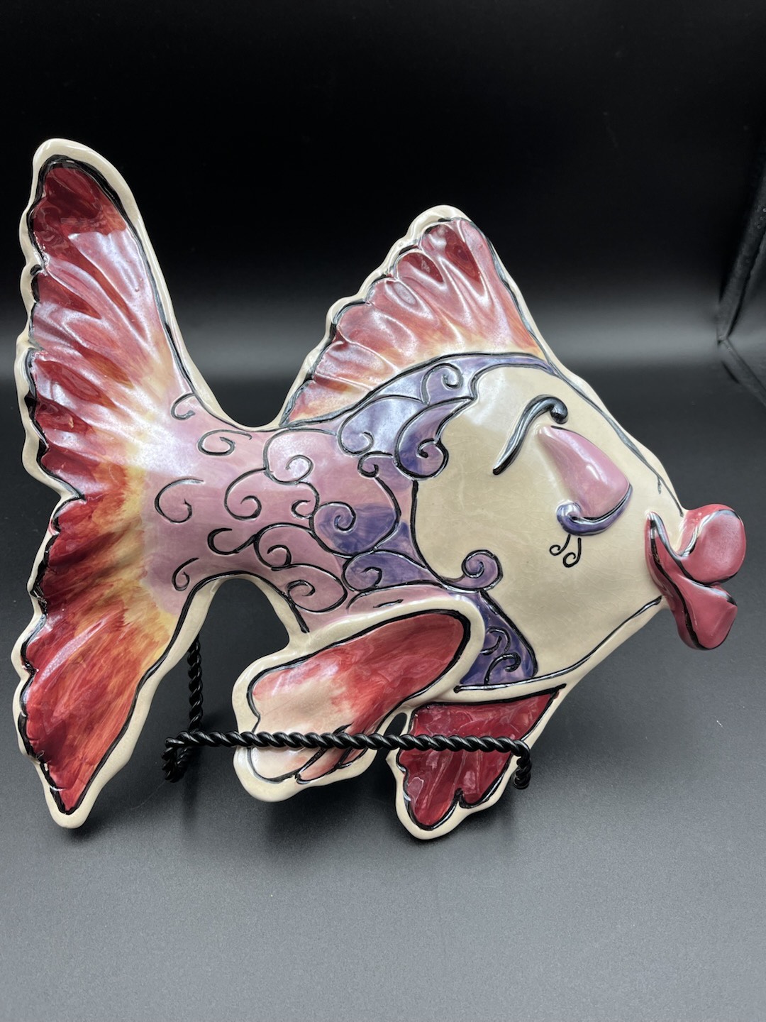 “Kissy Fish” From Blue Sky Clay works