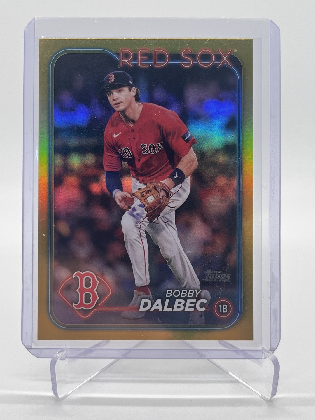 2024 Topps Series 2 Bobby Dalbec Gold Foil Red Sox