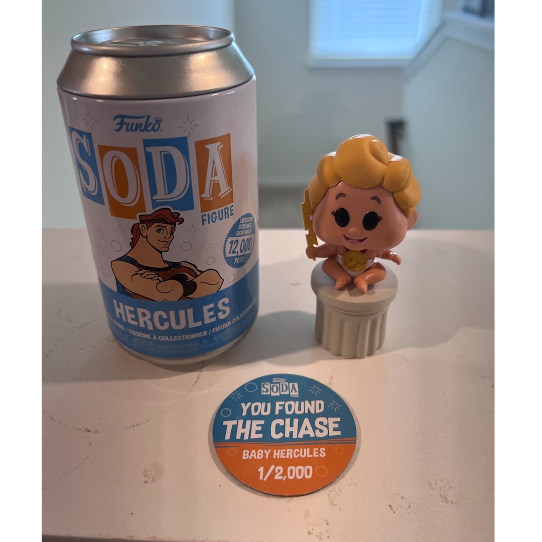 Funko Soda Hercules Chase Opened