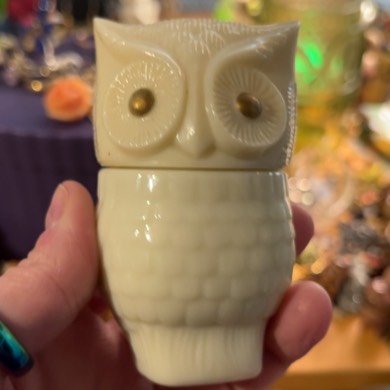 Avon Owl Jar