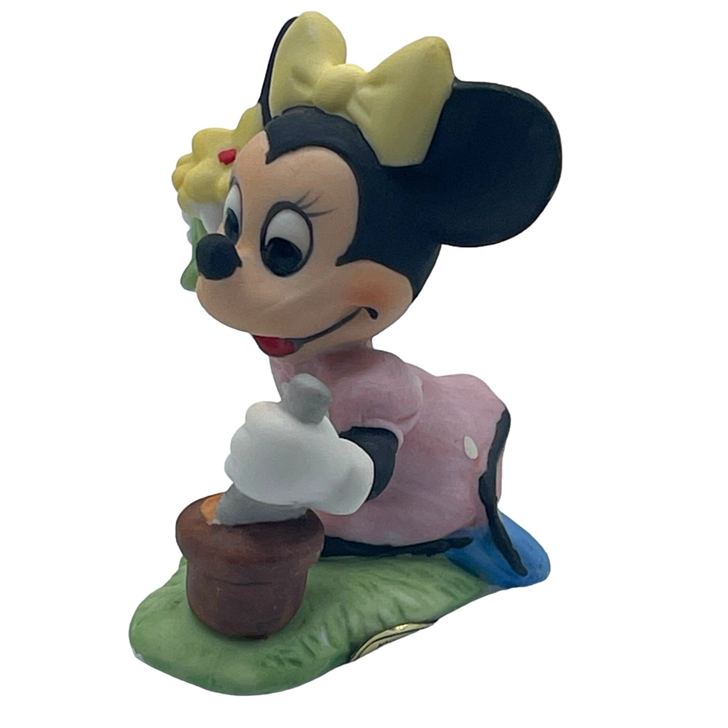 1970s Walt Disney Productions Minnie Mouse Gardening Bisque Ceramic ...