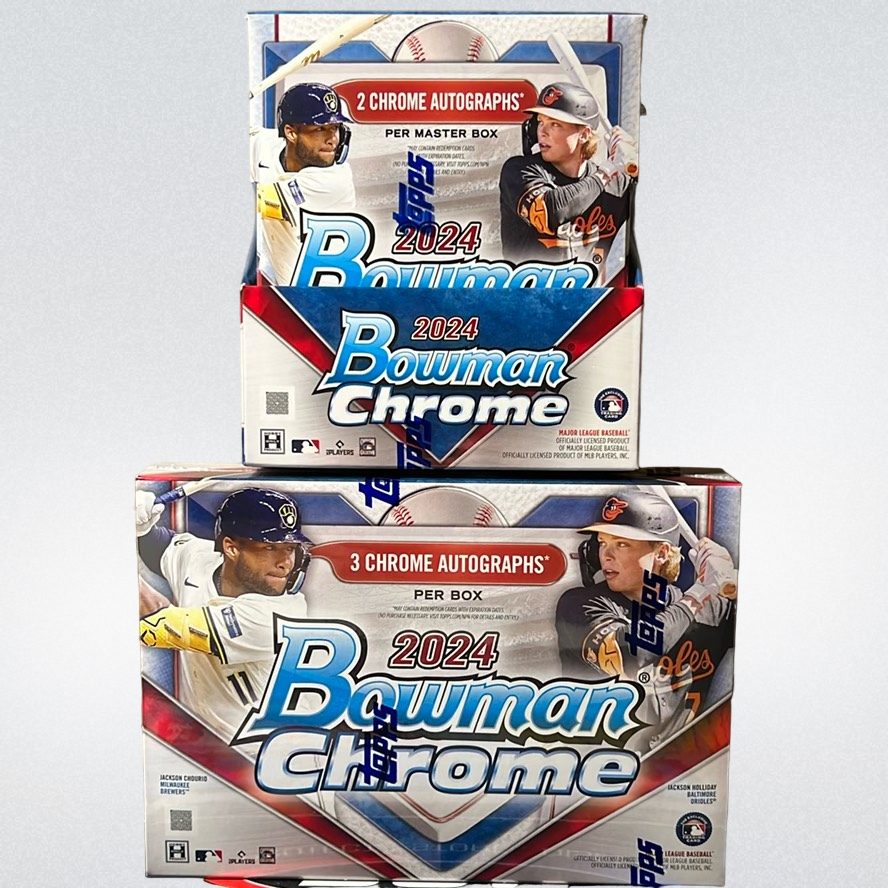 2024 Bowman Chrome Baseball 1 Hobby/1 HTA Two Box Live Team Rip #9 ...