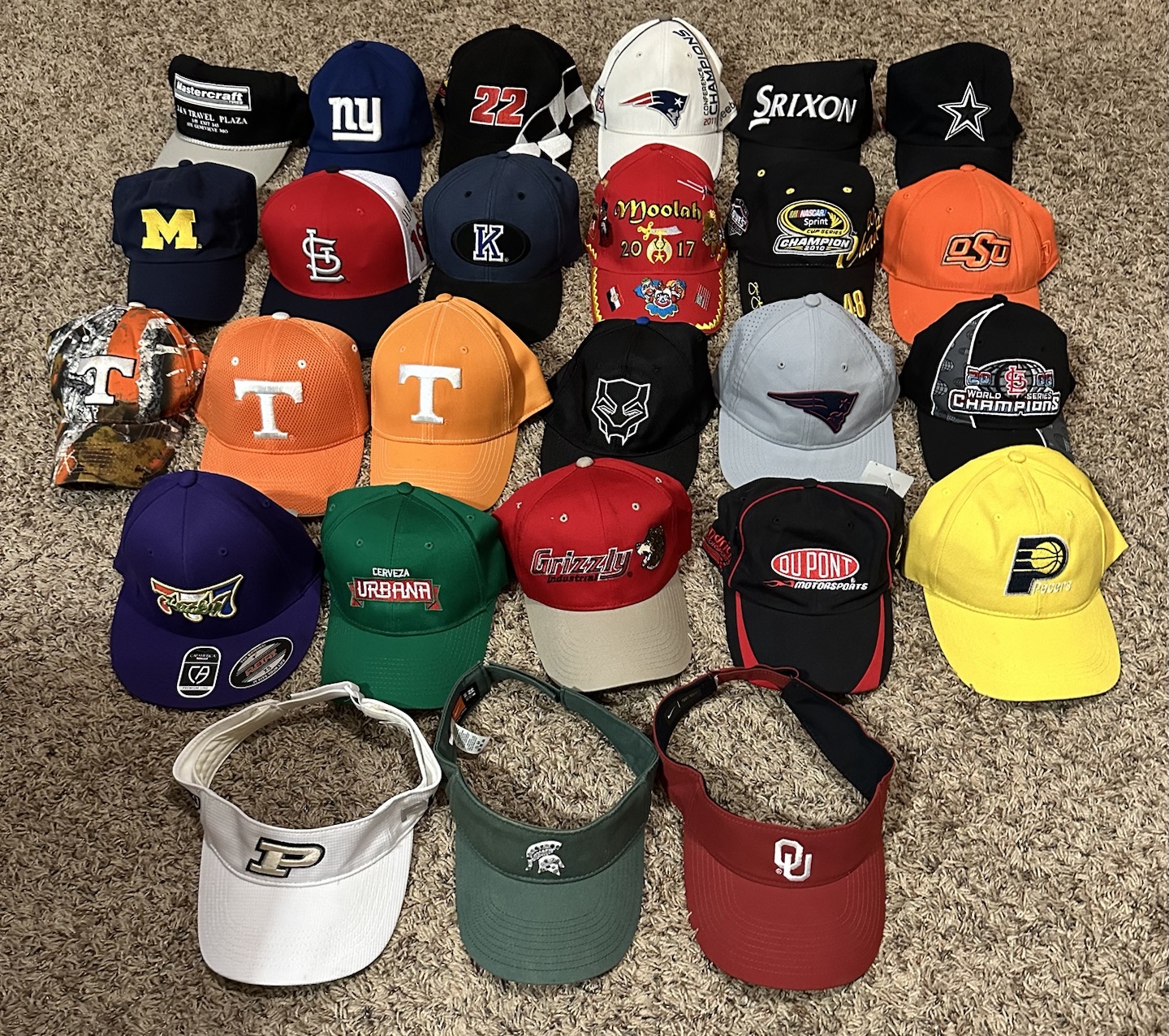 26 Assorted Hats & Visors