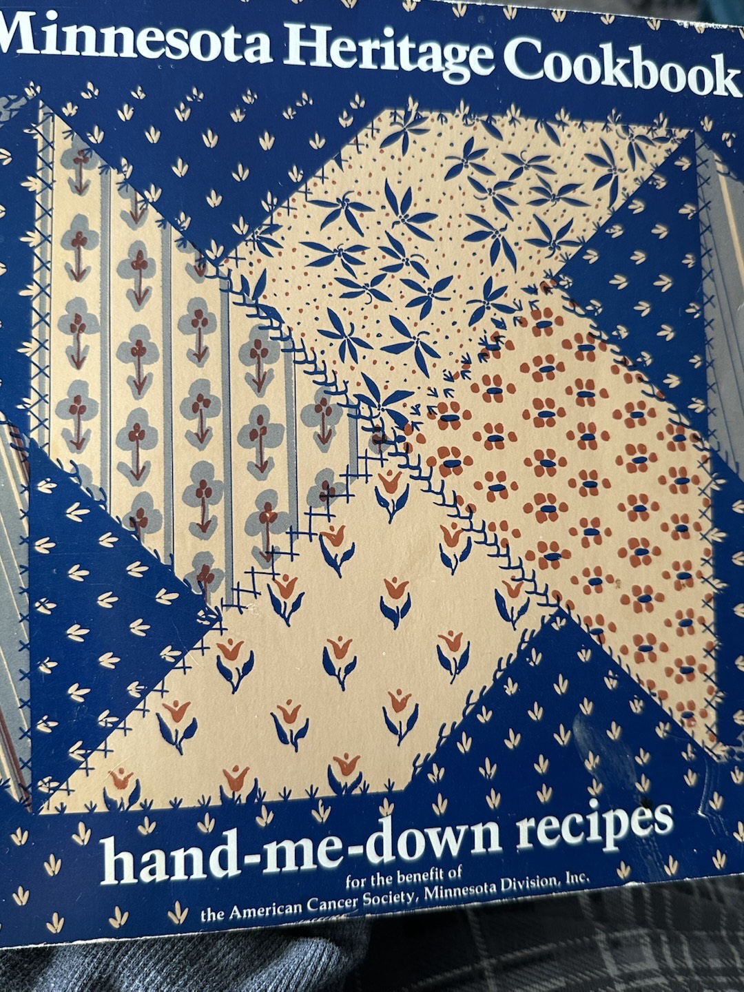 Minnesota Heritage Cookbook 1979 Hand Me Down Recipes Softbound Vintage