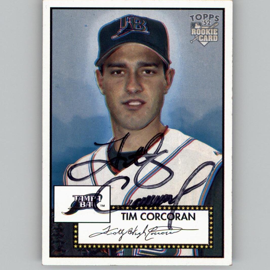 Tim Corcoran Signed Tampa Bay Devil Rays 2006 Topps 52 Rookie Card #230