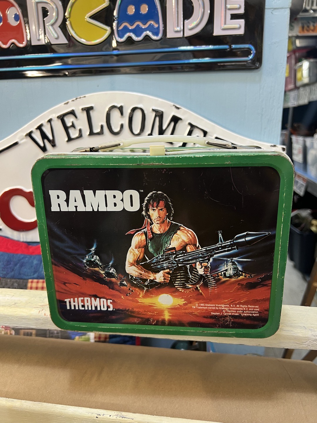 Rambo Vtg Lunch Box Deal Of The Day