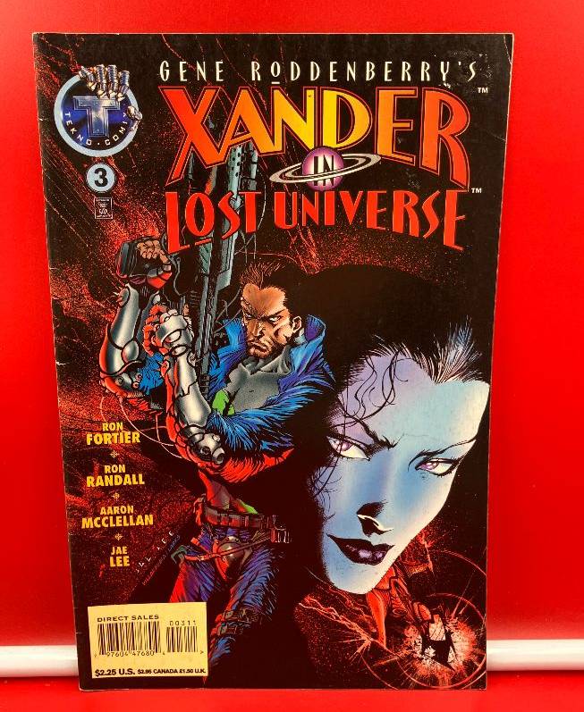 1996 Tekno Comics Xander in Lost Universe #3