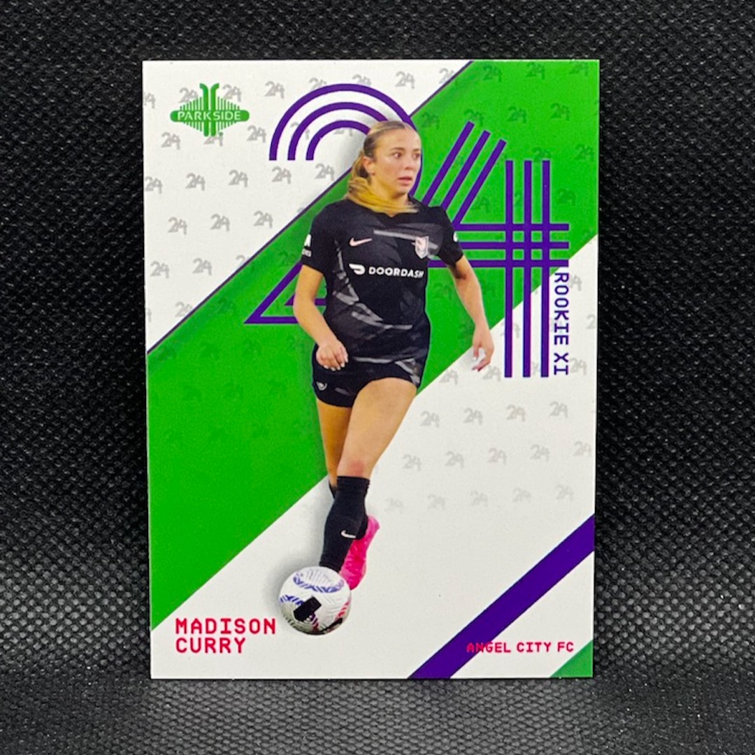 Madison Curry 2024 Parkside NWSL Vol 2 Rookie XI Soccer Card