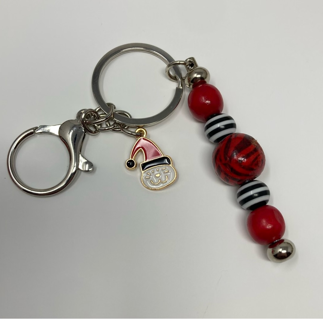 Christmas Kitty UV Reactive Fidget Purse Charm Or Keychain Clip ...