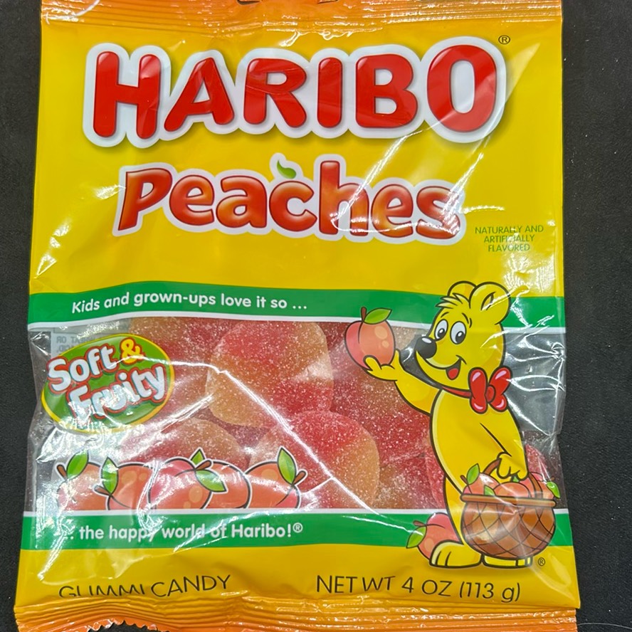 Haribo 🍑 Peaches Gummies