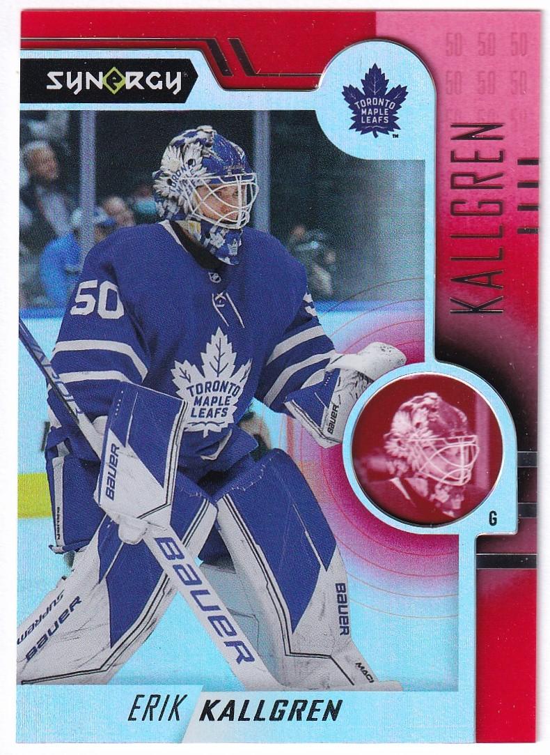 2022-23 Synergy Red #80 Erik Kallgren Toronto Maple Leafs Hockey Card