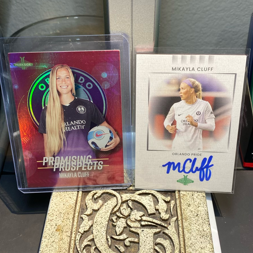 Mikayla Cluff Lot - Parkside Insert And Paramount Autograph - Orlando ...