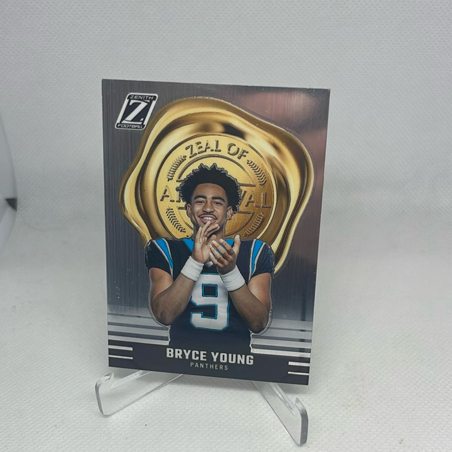 2023 Panini Zenith Football BRYCE YOUNG #23 Zeal Of Approval Rookie ...