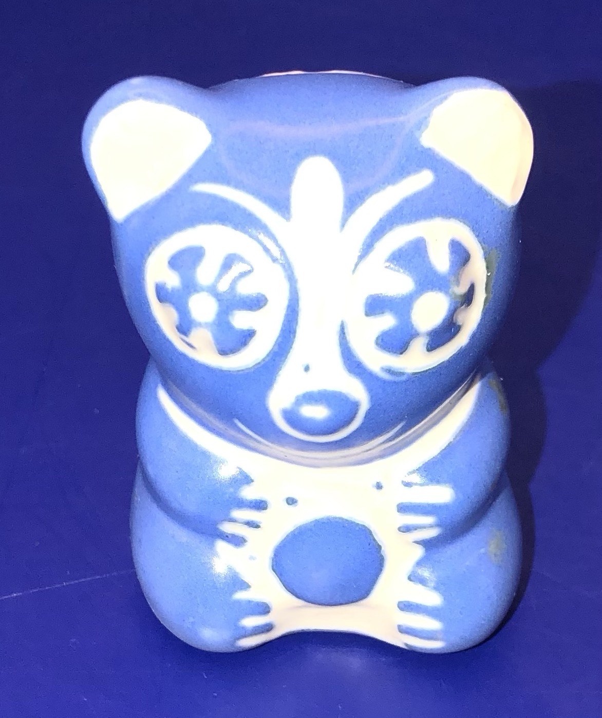 #27- Pablo Zabal Pottery Small Bear Figurine