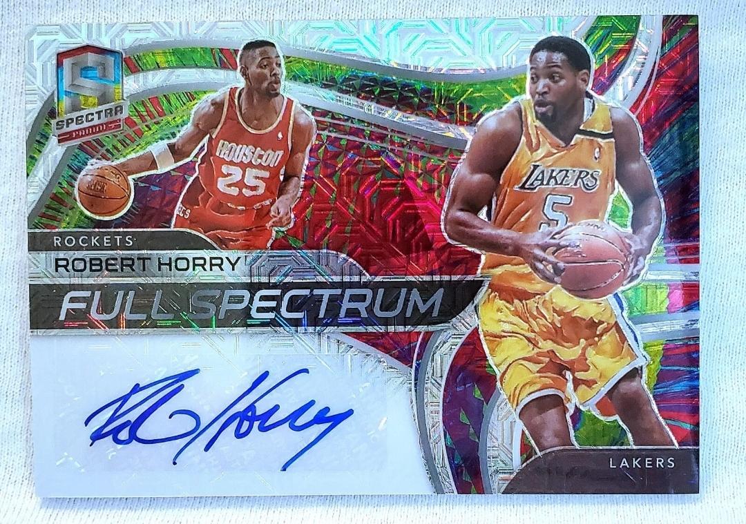 2020-21 Panini Prism Full Spectrum FSS-RBH Robert Horry Autograph 06/25 ...