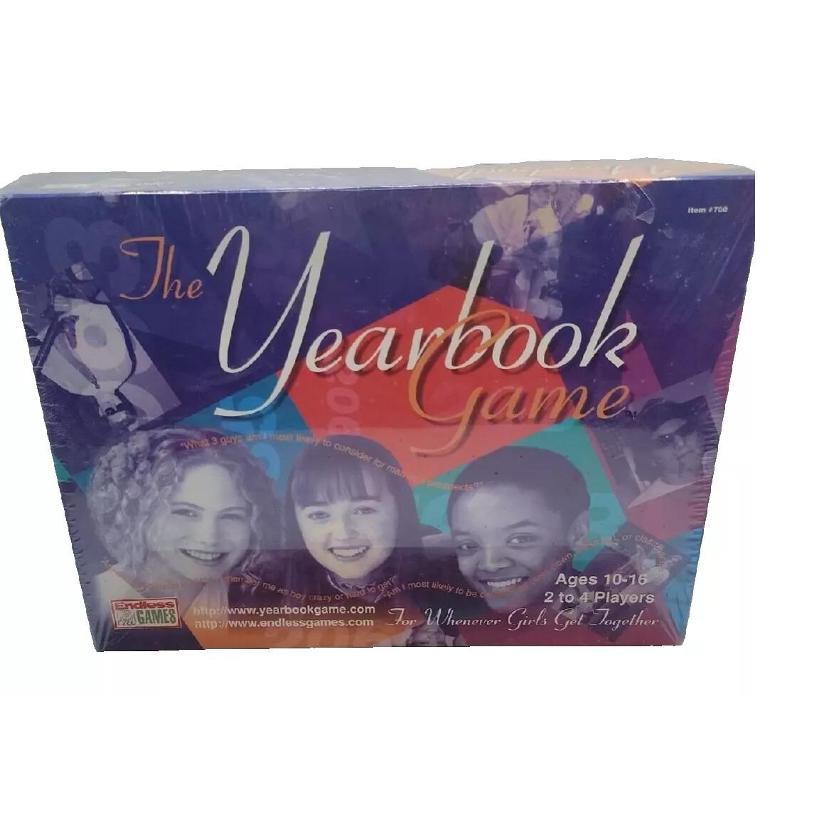 1998 The Yearbook Game by endless games Yearbook Card Game