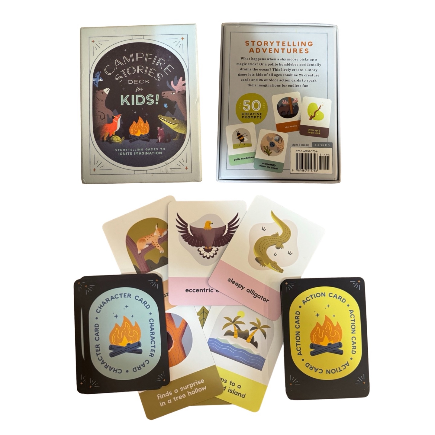 Campfire Storytelling Deck For Kids, Preloved