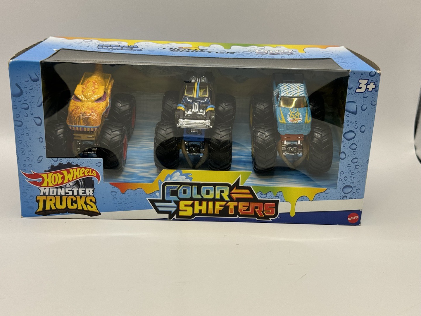 Hot Wheels Monster Trucks Set of Three Color Shifters from Mattel NEW ...