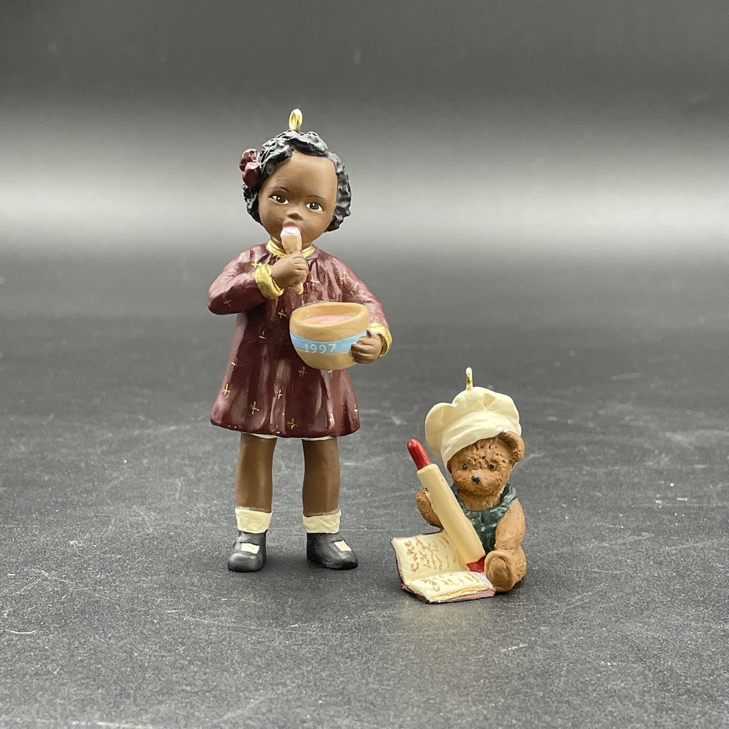 Hallmark All God's Children 2nd in Series Nikki Bear Hanging Christmas ...