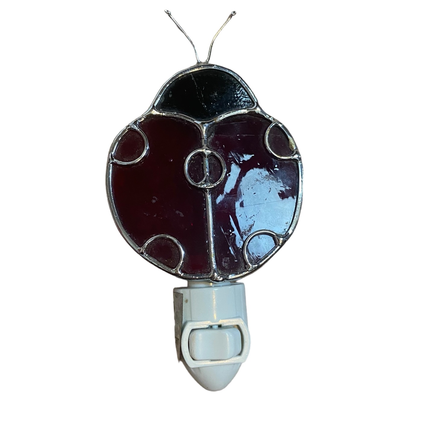 Stained Glass Ladybug Nightlight