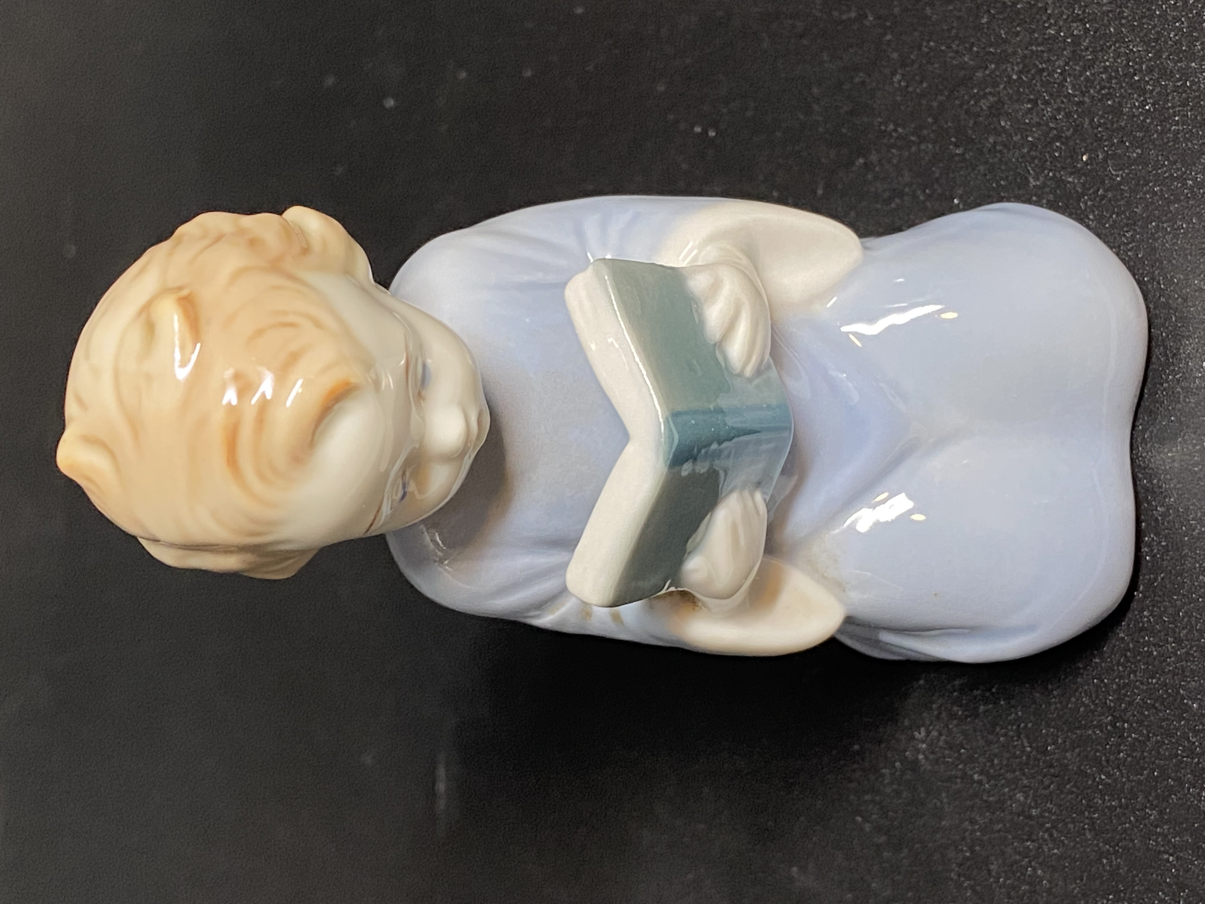 Vintage Metzler & Ortloff Porcelain Figurine of Child Kneeling ...