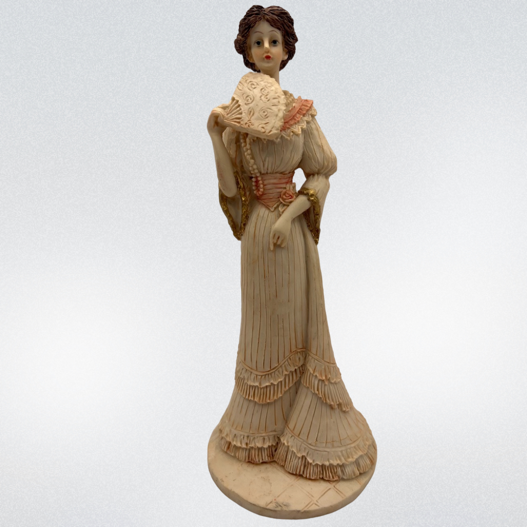 Vintage Artmark Marlo Collection Resin Victorian Lady Figurine 7”