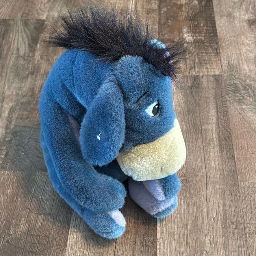 Walt Disney Company Sitting Eeyore Plush
