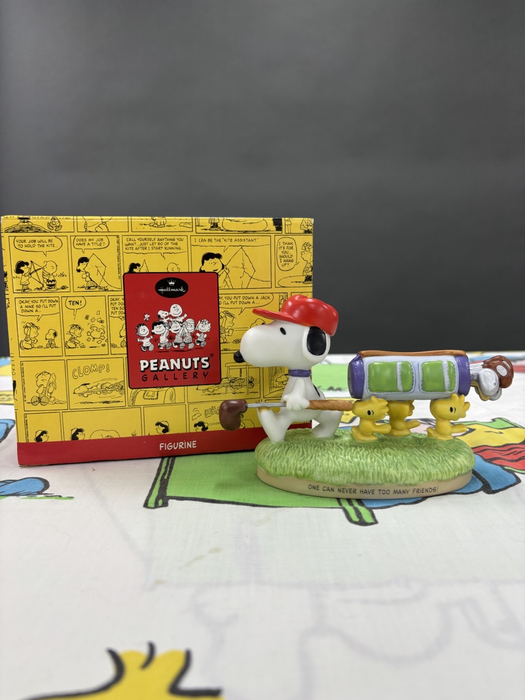 Hallmark “On The Course” Snoopy Golf Figurine