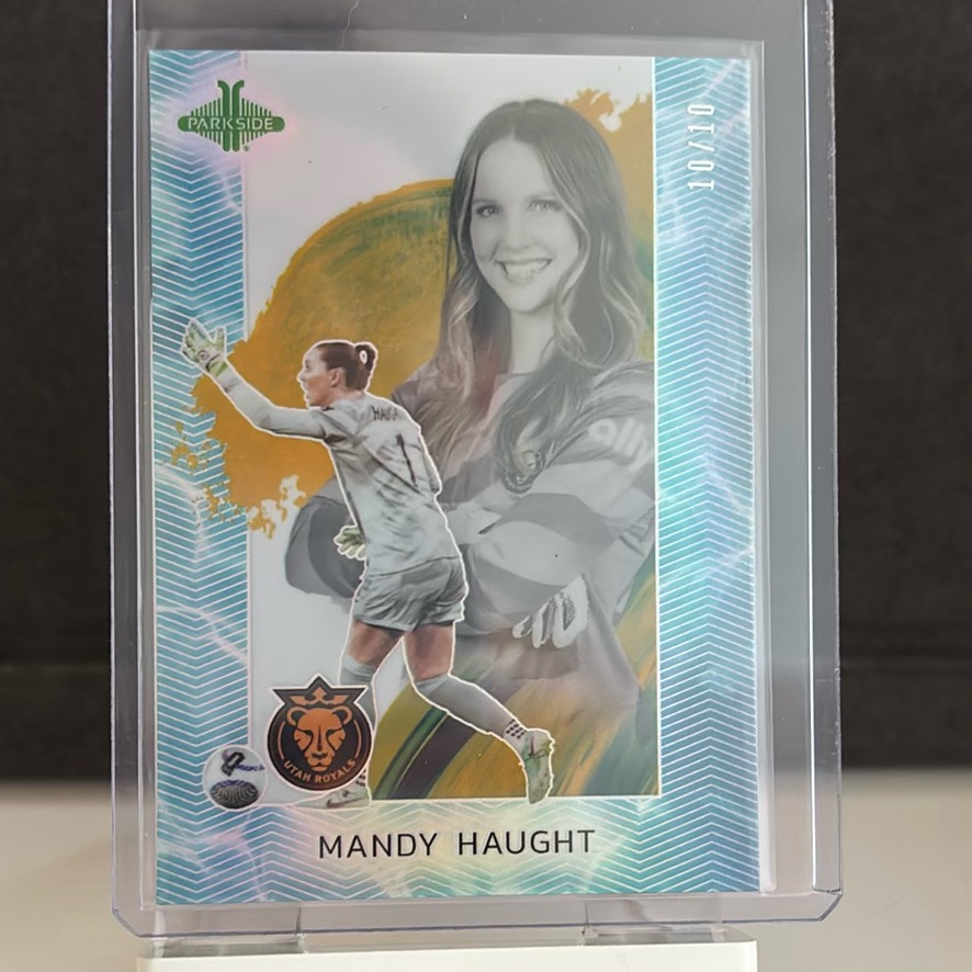 Mandy Haught, 2024 Parkside NWSL Pacific - Blue, Utah Royals, Soccer Card