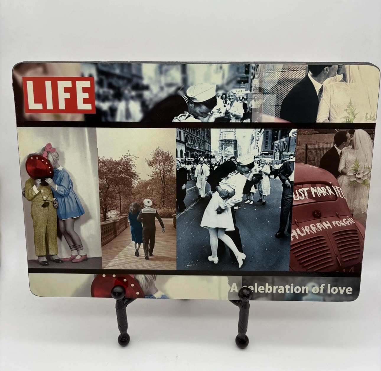 Vintage LIFE Magazine Nostalgia Cork-Backed Placemats Set Of 3