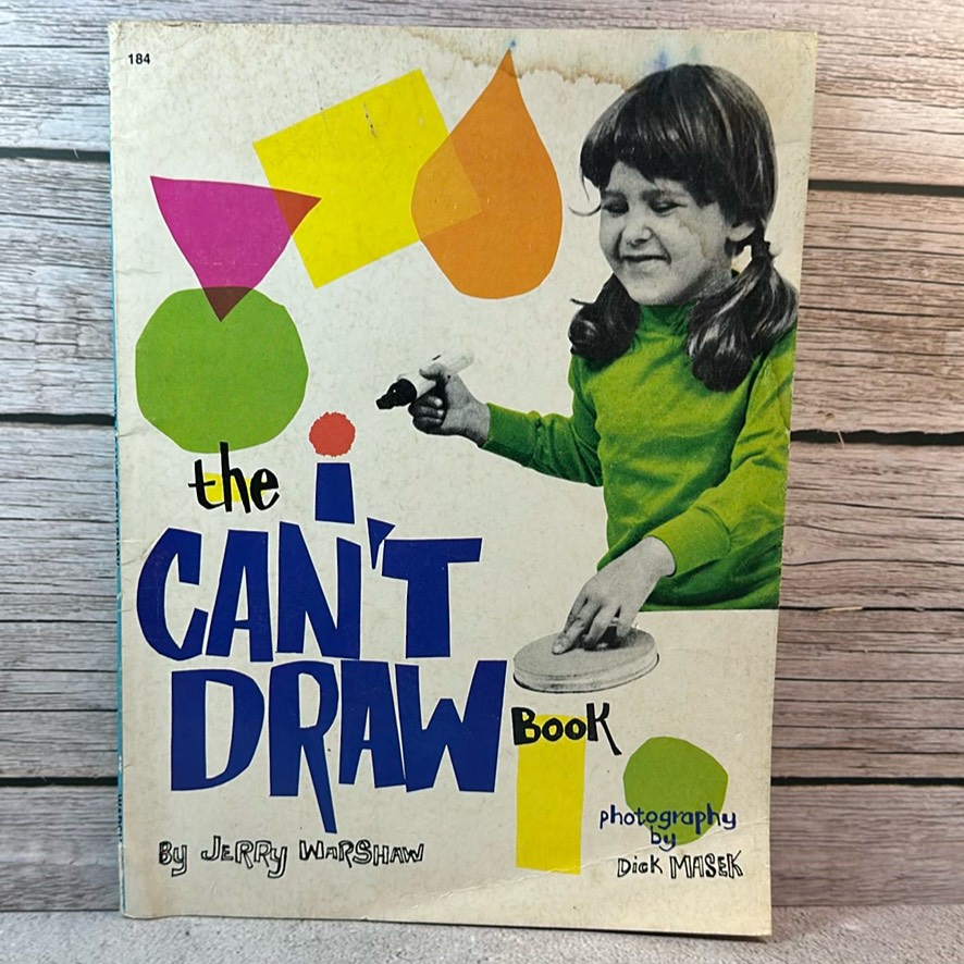 I Can’t Draw Book 1976 Jerry Warshaw