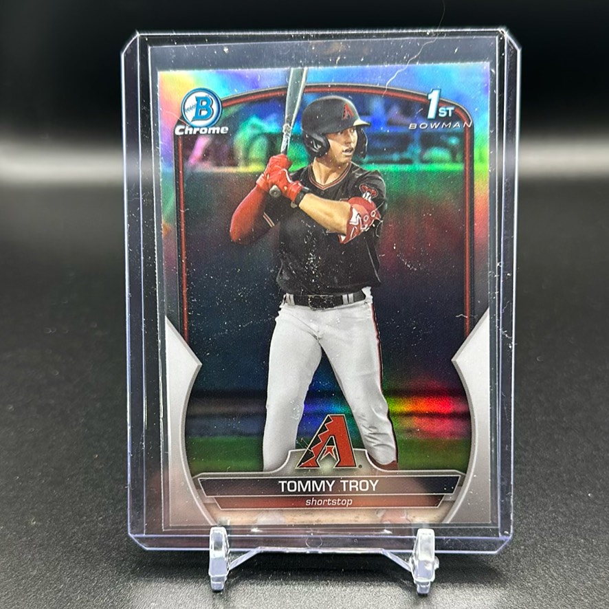 Tommy Troy 2023 Bowman Draft Chrome Refractor 1st Arizona Diamondbacks