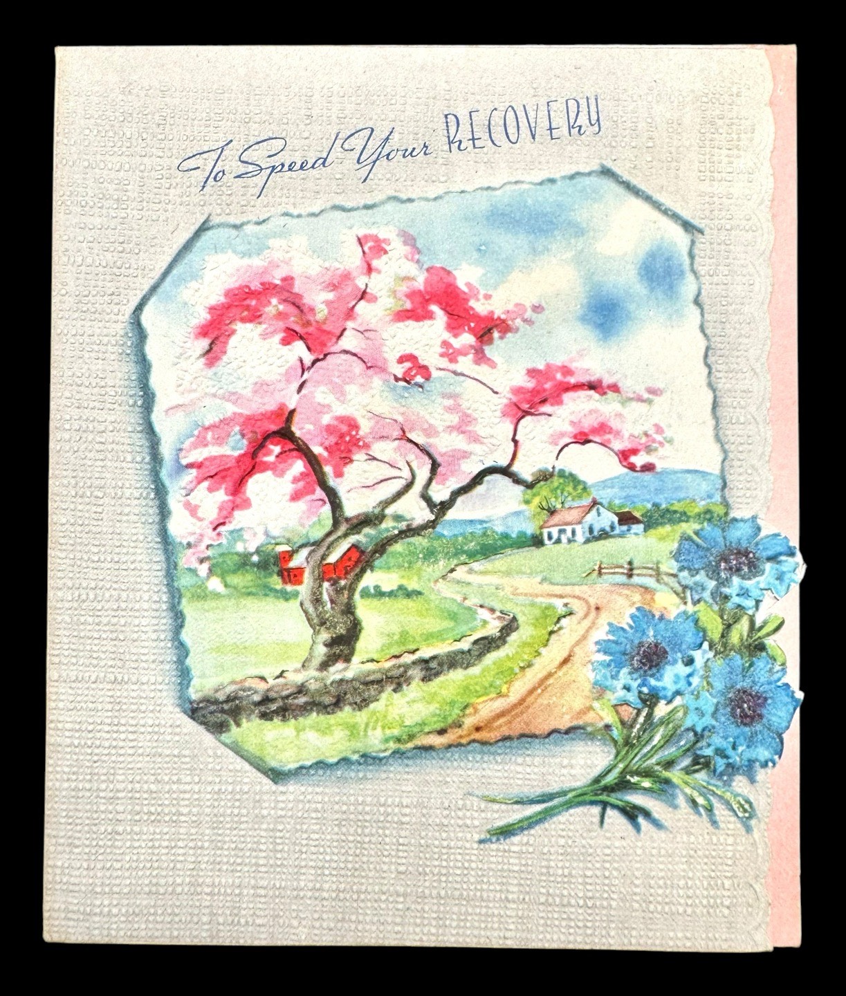 Vintage Greeting Card To Speed Your Recovery Illness Get Well Soon ...