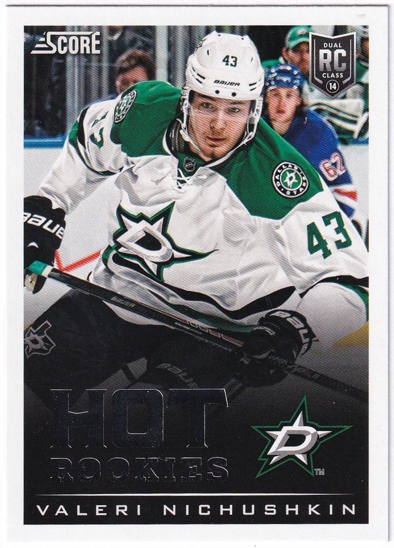 2013-14 Score #691 Valeri Nichushkin HR RC Dallas Stars Hockey Card