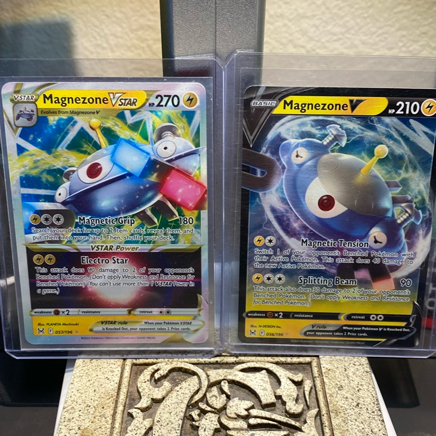 Magnezone Lot - Pokémon V And V Star - V 56/196 - VStar 57/196