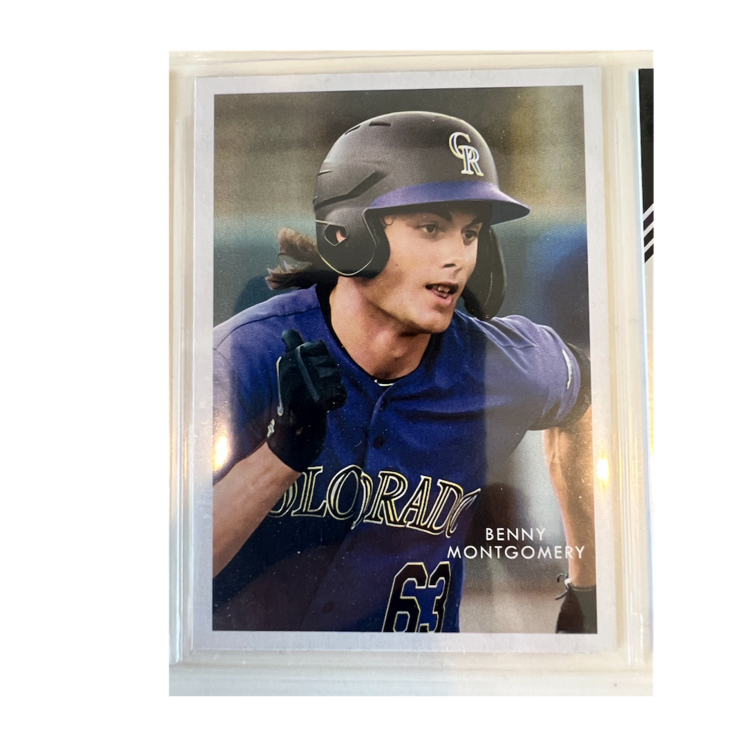 Benny Montgomery Baseball Stars Colorado Rockies