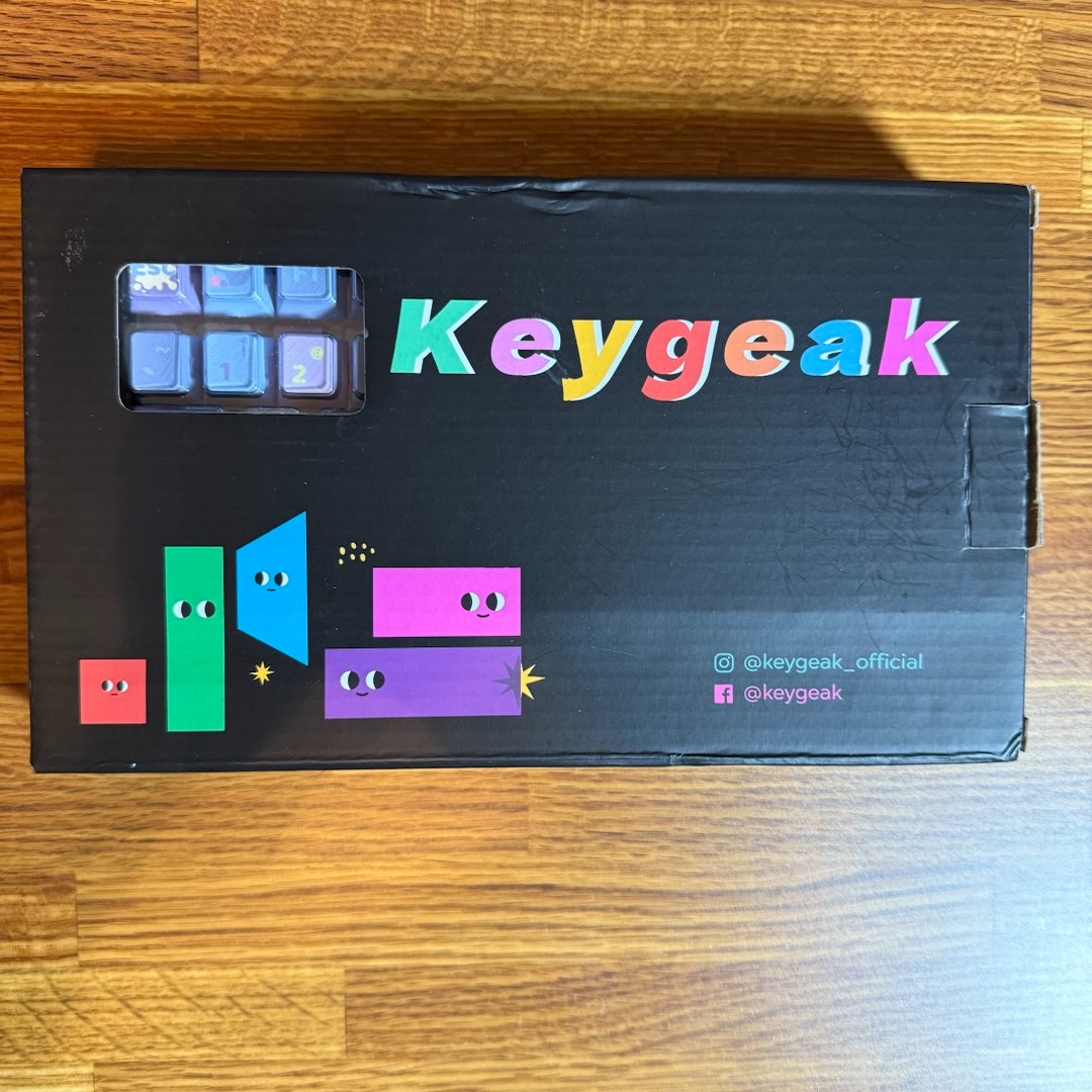 Keygeak "Melted Ice Cream" Keycaps