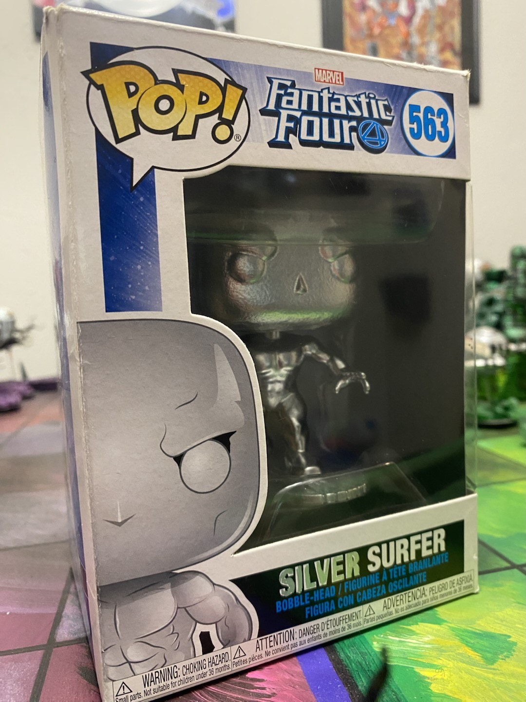 Custom Silver Surfer POP!