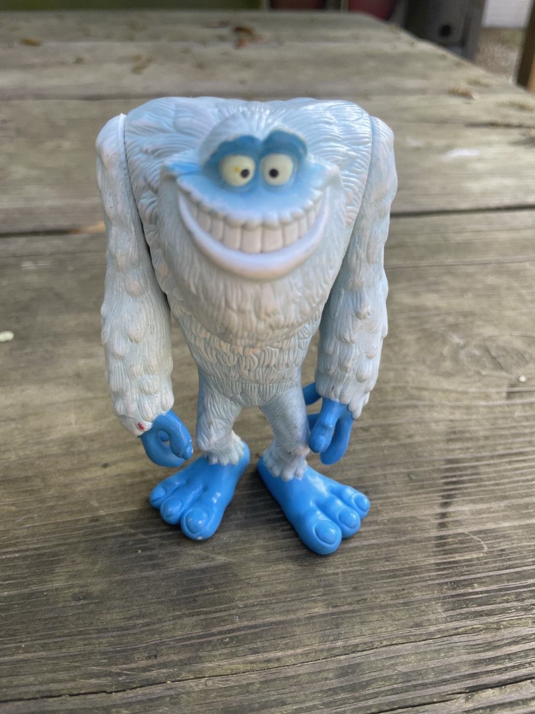 Disney Monsters Inc Abominable Snowman Loose 4.5" PVC Figure McDonald's ...