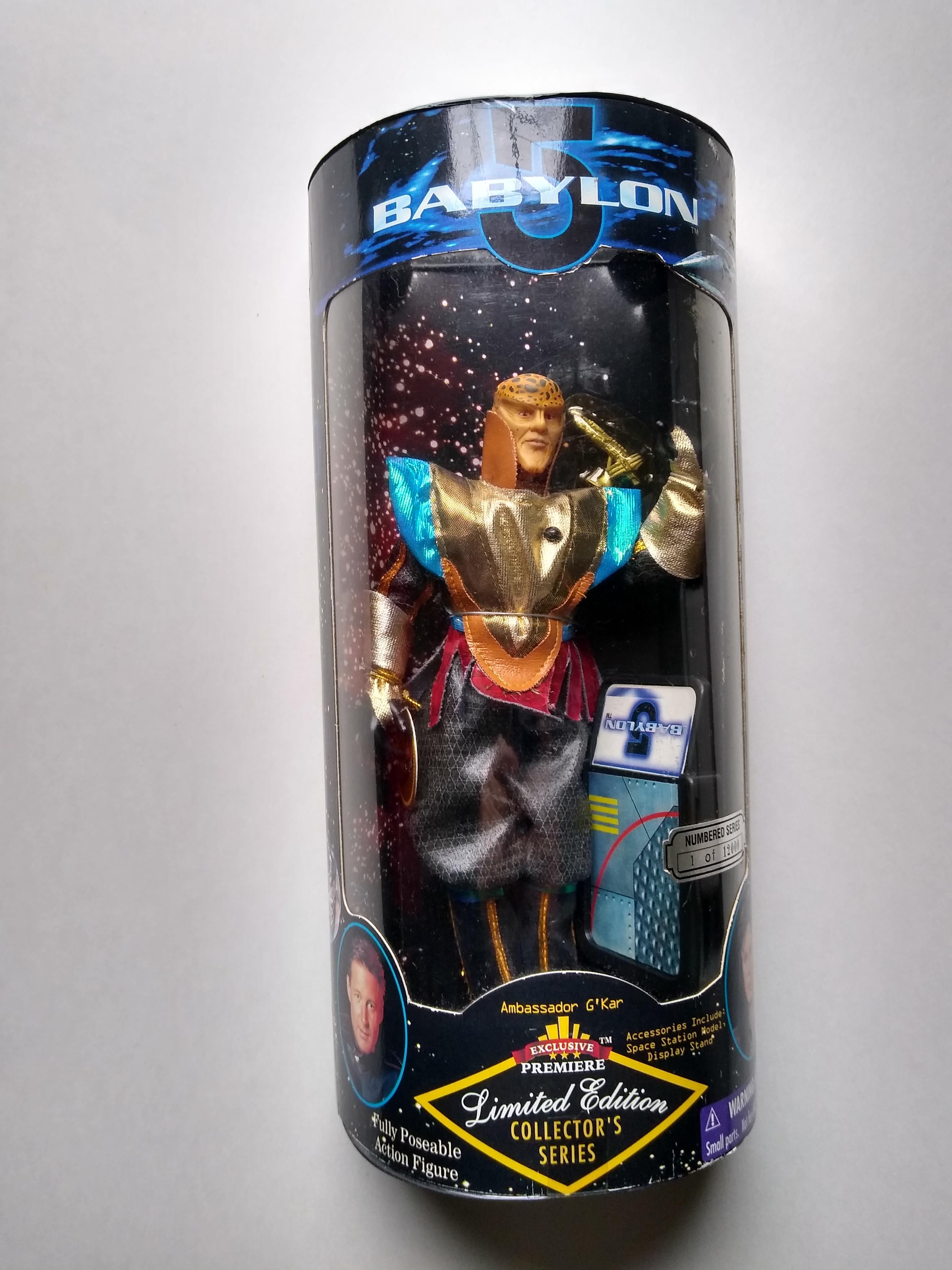 BABYLON 5 Ambassador G'KAR Action Figure 9 In. Doll 1997 Limited ...