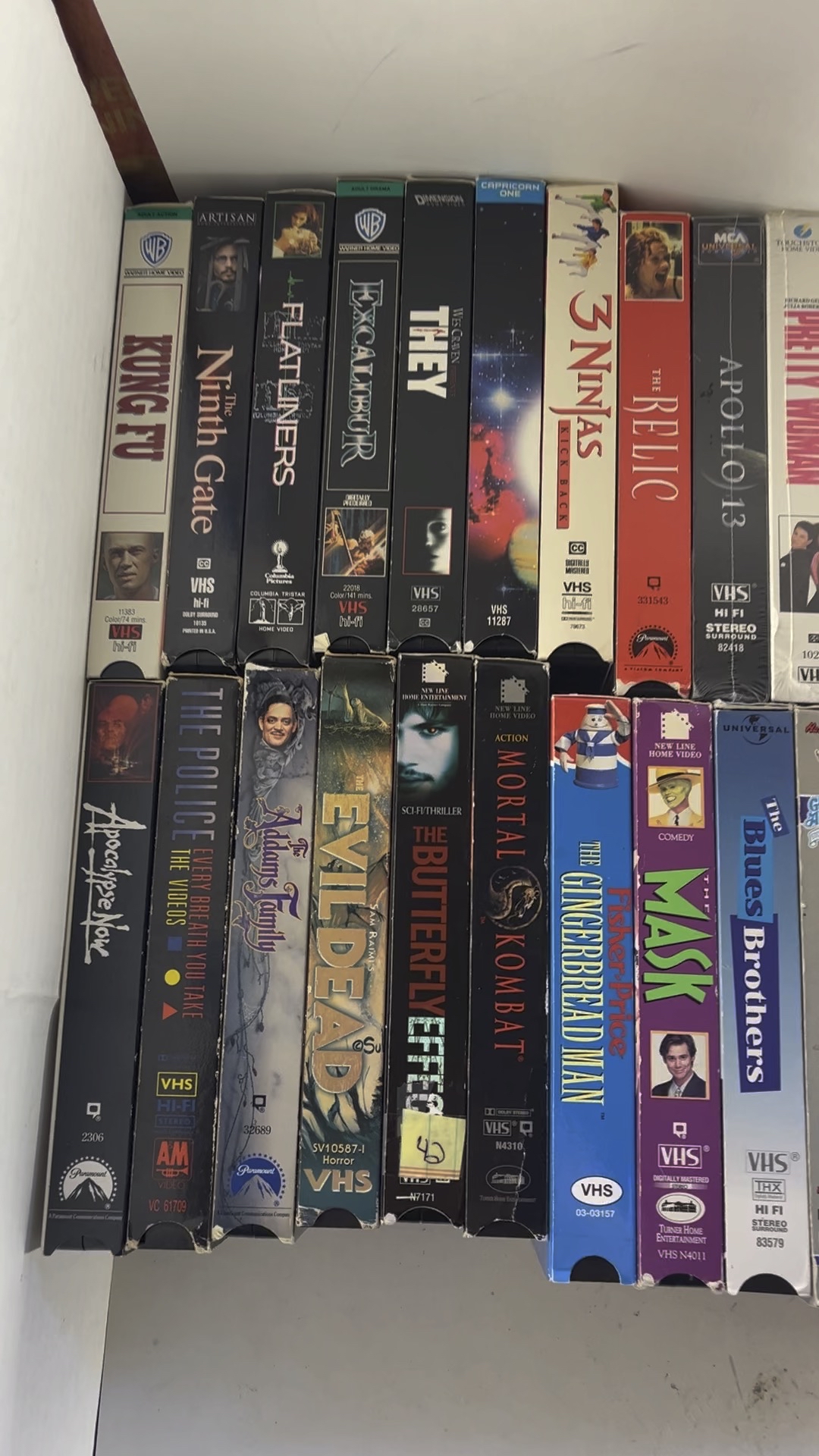 Wholesale Lot Of 32 VHS - 5 Are Sealed!