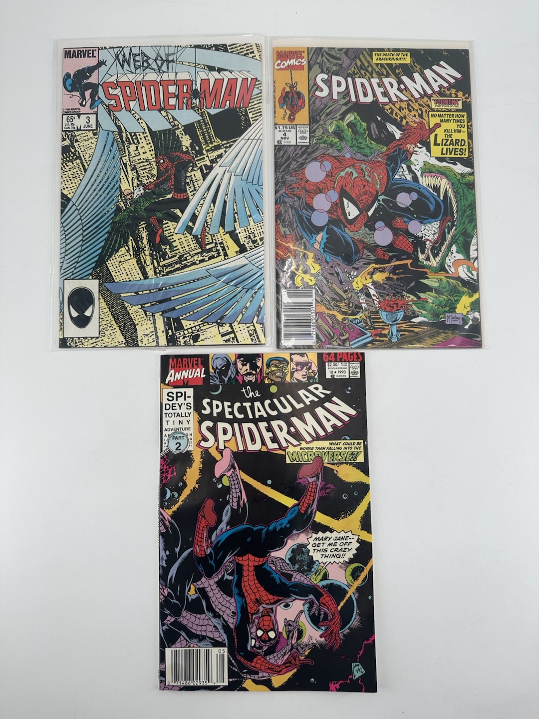 #12 Vintage Spider man Comic Book Lot
