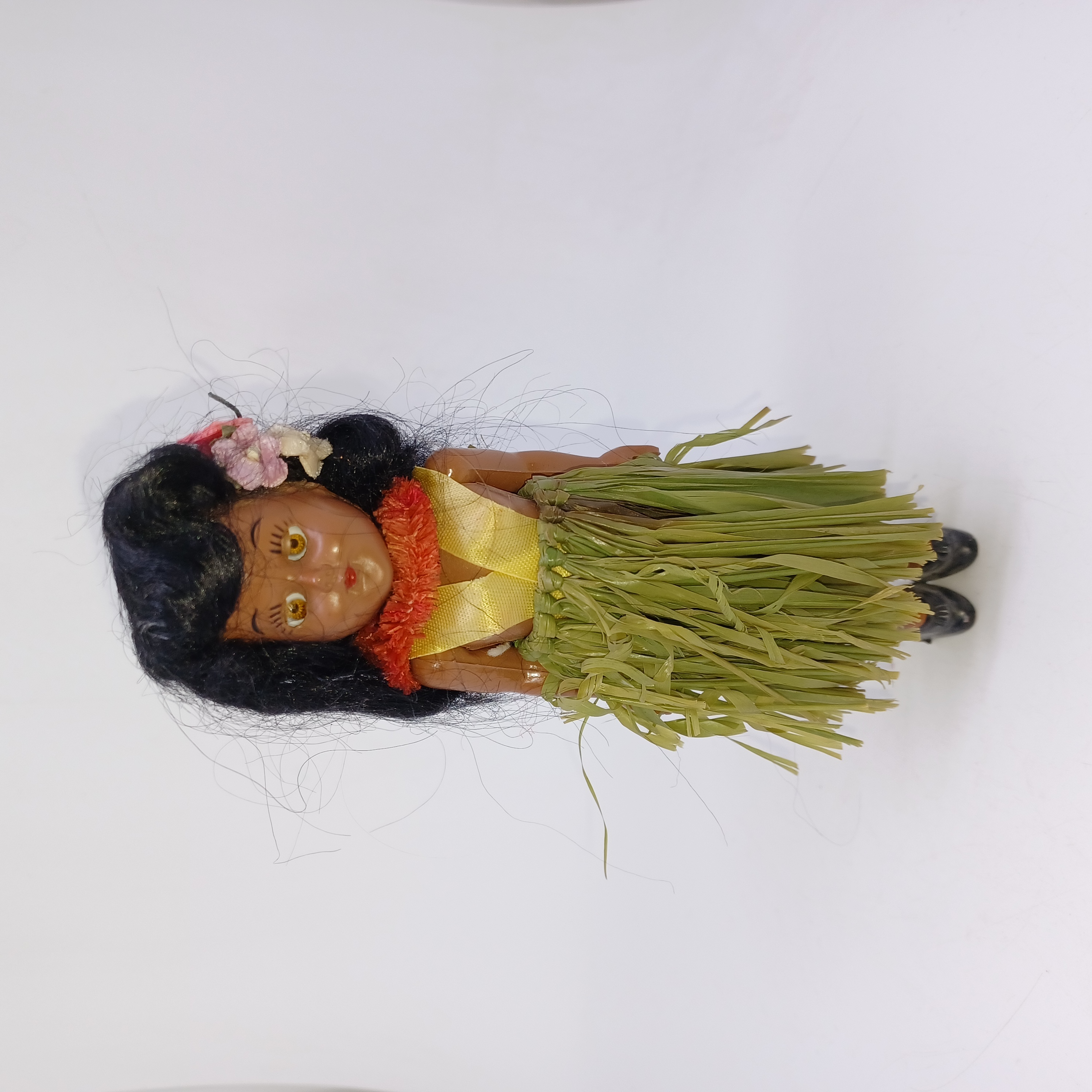 Vintage 1960s Collectible Elsie Denney Honolulu Hawaii Doll grass skirt ...