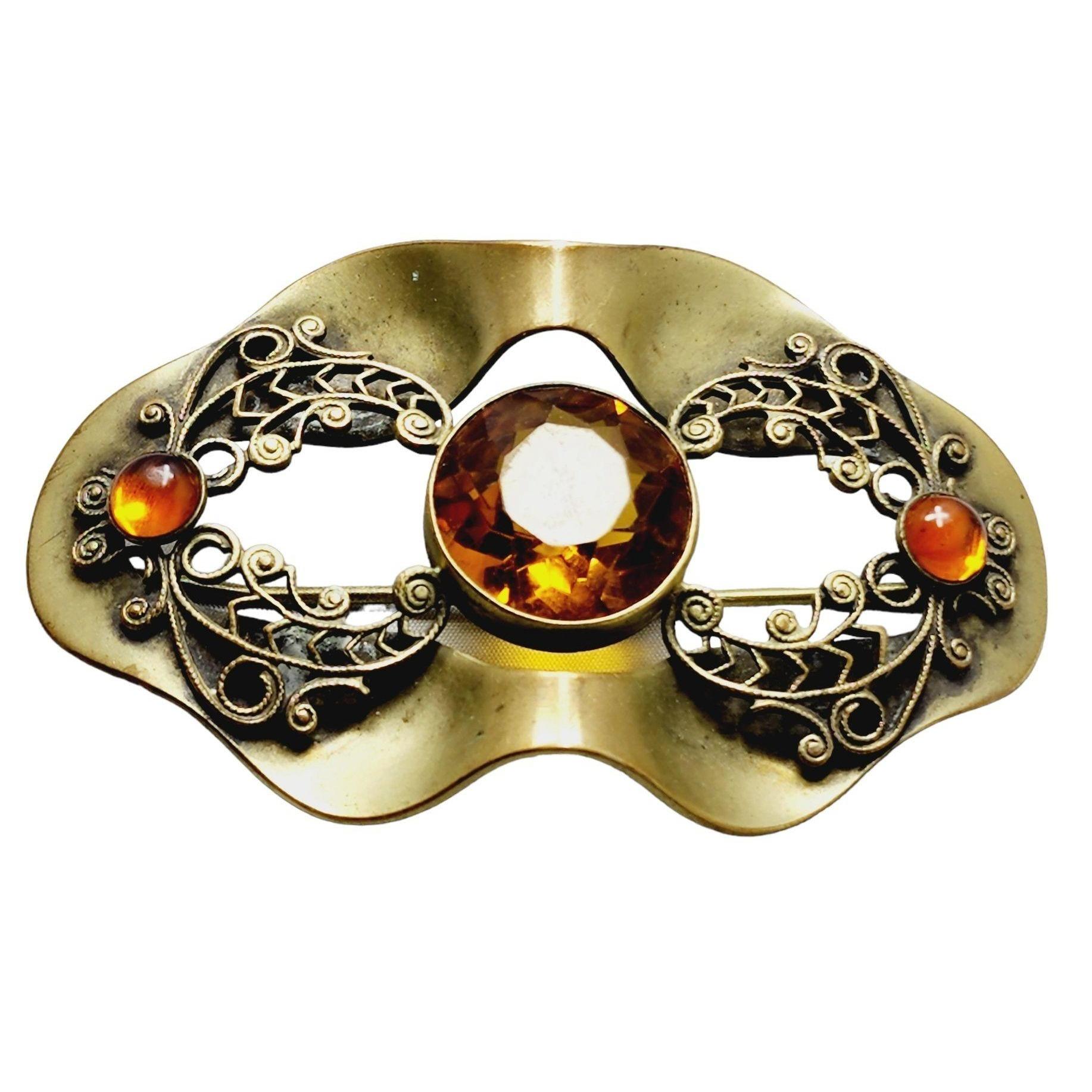 Vintage Victorian Sash Pin (A1343)